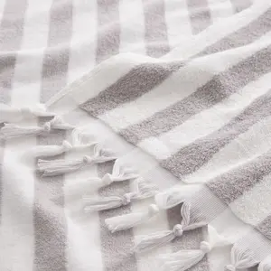 KASSATEX Cannes Beach Towel - Grey