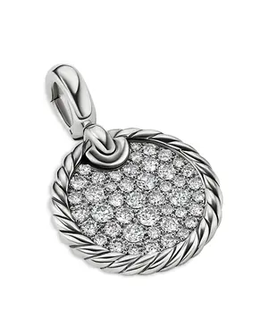 David Yurman Dy Elements Pave Diamond Pendant
