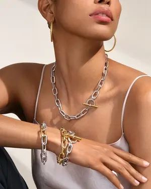 David Yurman Dy Madison Chain Necklace
