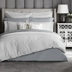 TOGAS House Of Textiles Blake Duvet Cover, Queen - Gray