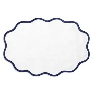 MATOUK Scalloped Placemat, Set Of 4 - Sapphire