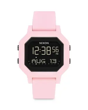 Nixon Siren Digital Watch 38mm - Pale Pink