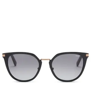 Tumi 004 Cat Eye Sunglasses - Black/gray Solid