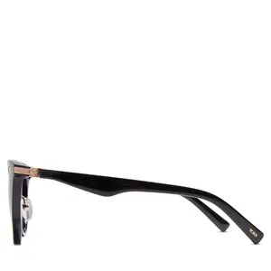 Tumi 004 Cat Eye Sunglasses - Black/gray Solid