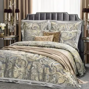 TOGAS House Of Textiles Lorenzo Silk Flat Sheet, King Exclusive - Green