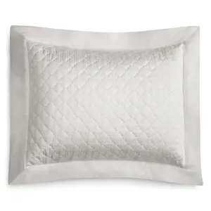 MATOUK Ava King Sham - Silver
