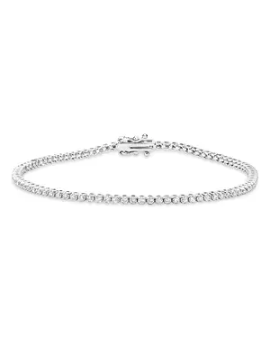 Meira T 14k Gold Diamond Tennis Bracelet - White