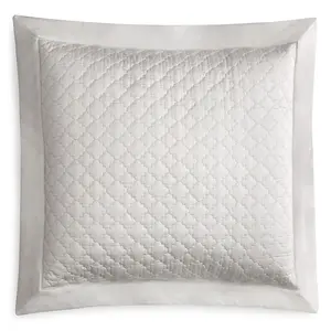 MATOUK Ava Euro Sham - Silver