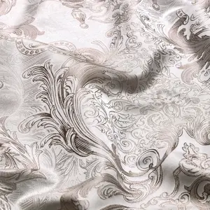 TOGAS House Of Textiles Raphael Silk Duvet Cover, Queen - Silver
