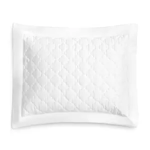 MATOUK Ava Boudoir Sham - White