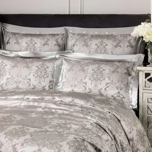 TOGAS House Of Textiles Raphael Silk Standard Sham - Silver