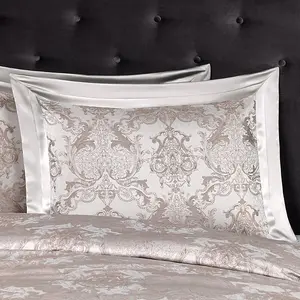 TOGAS House Of Textiles Raphael Silk King Sham - Silver