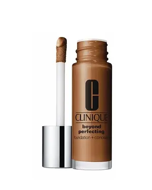 CLINIQUE Beyond Perfecting Foundation + Concealer - Clove (deep With Warm Neutral Undertones