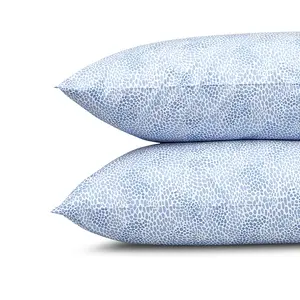 MATOUK Lulu Dk For Nikita King Pillowcase, Pair Azure