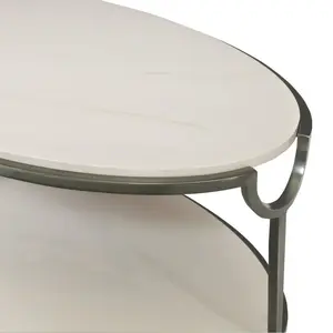 BERNHARDT Morello Oval Cocktail Table