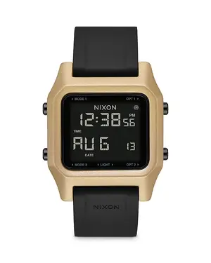 Nixon Staple Digital Watch 38mm - Black/gold