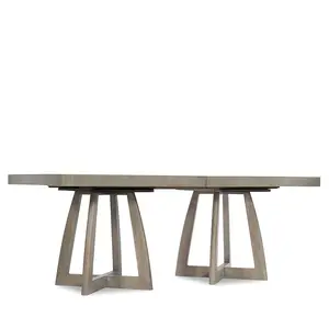 HOOKER FURNITURE Affinity 78 Rectangle Pedestal Dining Table - Gray