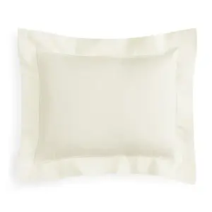 MATOUK Sierra Hemstitch Boudoir Sham - Ivory