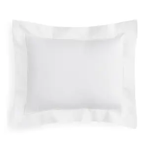MATOUK Sierra Hemstitch Boudoir Sham - White