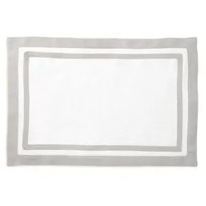 MATOUK Rectangle Placemats, Set Of 4 Classic Gray