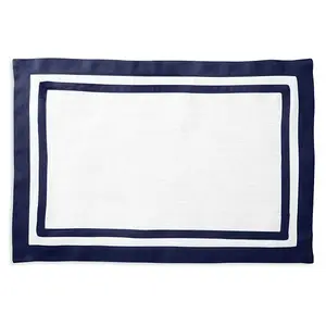 MATOUK Rectangle Placemats, Set Of 4 Sapphire
