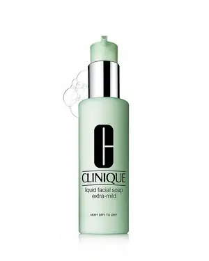 CLINIQUE Liquid Facial Soap Extra Mild For Dry To Very Dry Skin - No Color