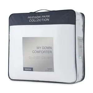 HUDSON PARK COLLECTION My Warm Asthma & Allergy Friendly Down Comforter, Queen Exclusive - White
