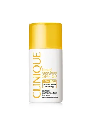 CLINIQUE Spf 50 Mineral Sunscreen Fluid For Face - No Color
