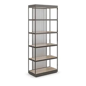 CARACOLE Shelf Life Bookcase - Woodland Gray