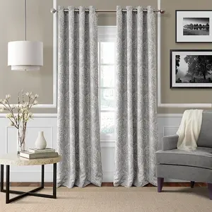 ELRENE HOME FASHIONS Julianne Blackout Window Panel, 52 X 95 - Gray