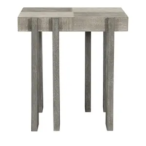 BERNHARDT Foundations Side Table - Light Shale