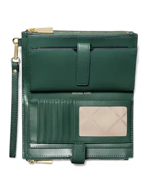 Michael Kors Double Zip Wristlet - Bosco