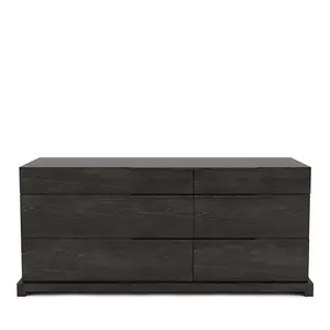 HUPPE Silk 6-drawer Dresser - Smoked Birch