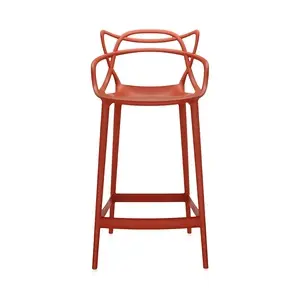 KARTELL Masters Counter Stool - Rust Orange