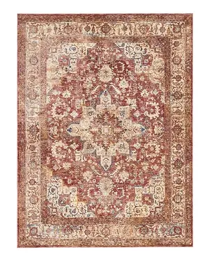 MINK HOME Taza Heriz Area Rug, 8'3 X 11'6 - Red