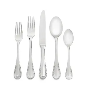 RICCI ARGENTIERI Merletto 5 Piece Place Setting - Silver