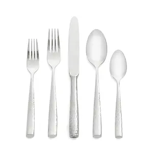 RICCI ARGENTIERI Anvil 5 Piece Place Setting - Silver