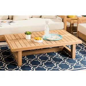SAFAVIEH Couture Montford Teak Coffee Table - Nude