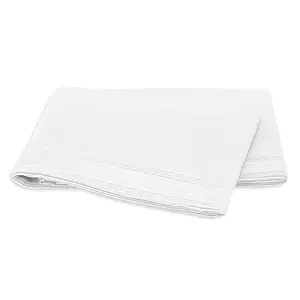 MATOUK Grace Flat Sheet, Full/queen - White