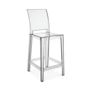 KARTELL One More Please Counter Stool, Set Of 2 - Crystal