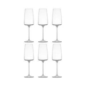 SCHOTT ZWIESEL Sensa Champagne Flute, Set Of 6 - Clear