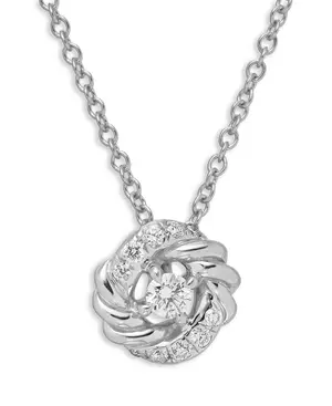 David Yurman Sterling Infinity Pendant Necklace