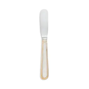 RICCI ARGENTIERI Ascot Butter Knife - Gold