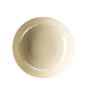 ROSENTHAL Mesh Soup Plate Cream