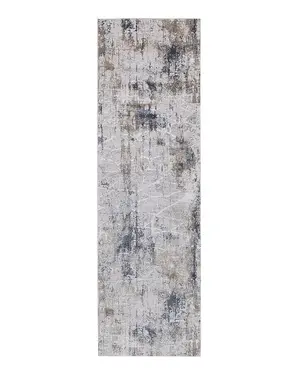 MINK HOME Alloy All341 Runner Rug, 2'6 X 8 - Gray