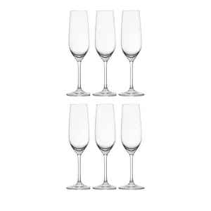 SCHOTT ZWIESEL Forte Champagne Flute, Set Of 6 - Clear
