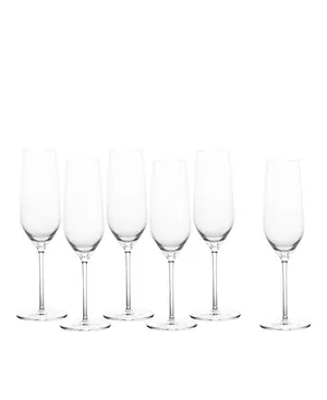 SCHOTT ZWIESEL Forte Champagne Flute, Set Of 6