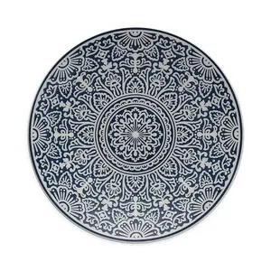 FORTESSA Havana Coupe Salad Plate, Set Of 4 Blue