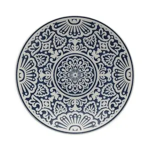 FORTESSA Havana Coupe Bread & Butter Plate, Set Of 4 - Blue