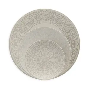 FORTESSA Havana 12 Pc Dinnerware Set - Gray